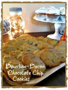 Bourbon Bacon Chocolate Chip Cookies | Mantitlement