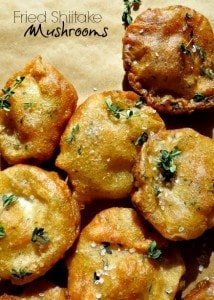 Fried Shiitake Mushrooms | Mantitlement