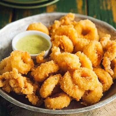Fried Buffalo Calamari Recipe | The Best Crispy Fried Calamari