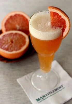 Grapefruit Beer Bellini - Mantitlement