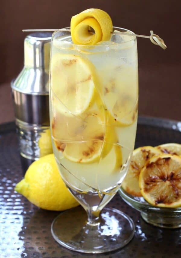 Grilled Spiked Lemonade - A Tequila Cocktail Recipe | Mantitlement