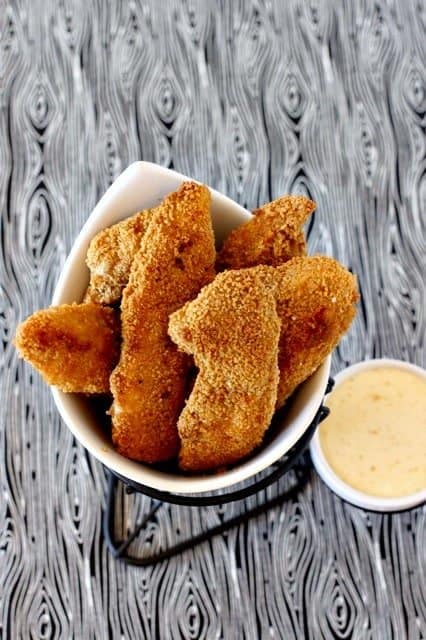 Crunchy Baked Chicken Fingers - Mantitlement