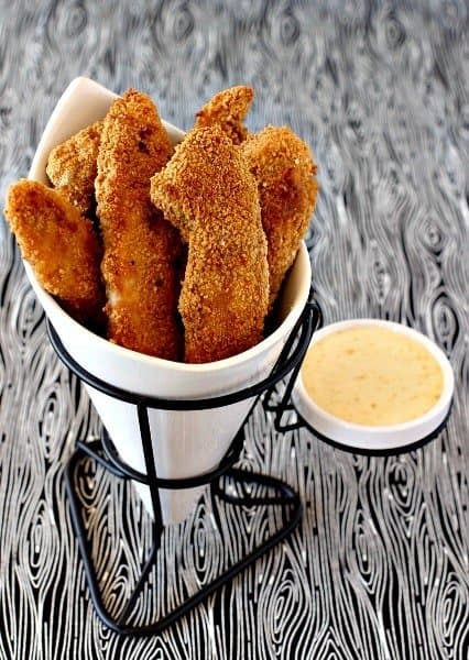 Crunchy Baked Chicken Fingers - Mantitlement