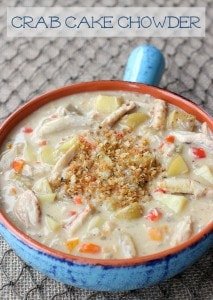 Crab Cake Chowder - A Comforting Seafood Chowder - Mantitlement