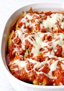 Italian Stuffed Shells | Spinach & Meat Stuffed Pasta Shells | Mantitlement