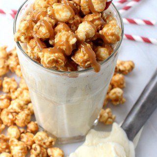 Bourbon Caramel Corn Milkshake | Mantitlement