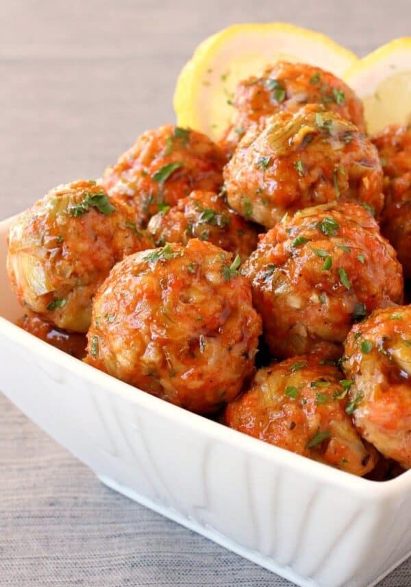 Honey Glazed Salmon Meatballs | Mantitlement