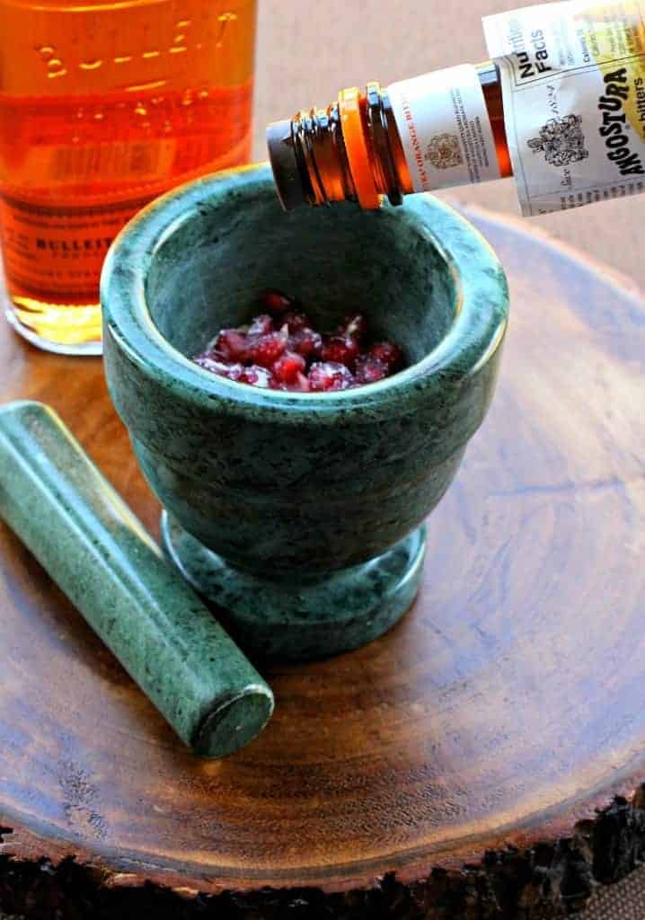 Pomegranate Old Fashioned | Mantitlement