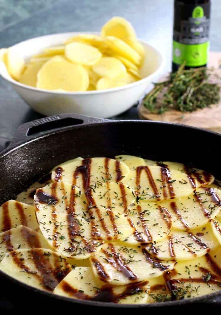 Brown Butter and Thyme Potato Torte | A Side Dish For Dinner Or Brunch