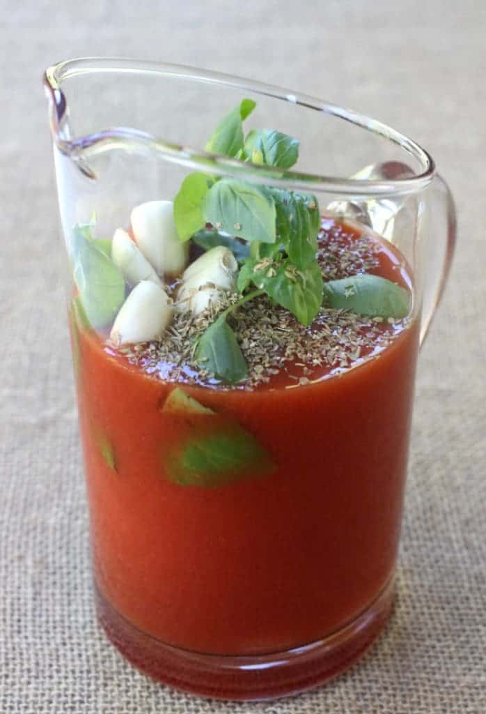 Pizza Bloody Mary Shots | A Pizza Flavored Bloody Mary For Brunch