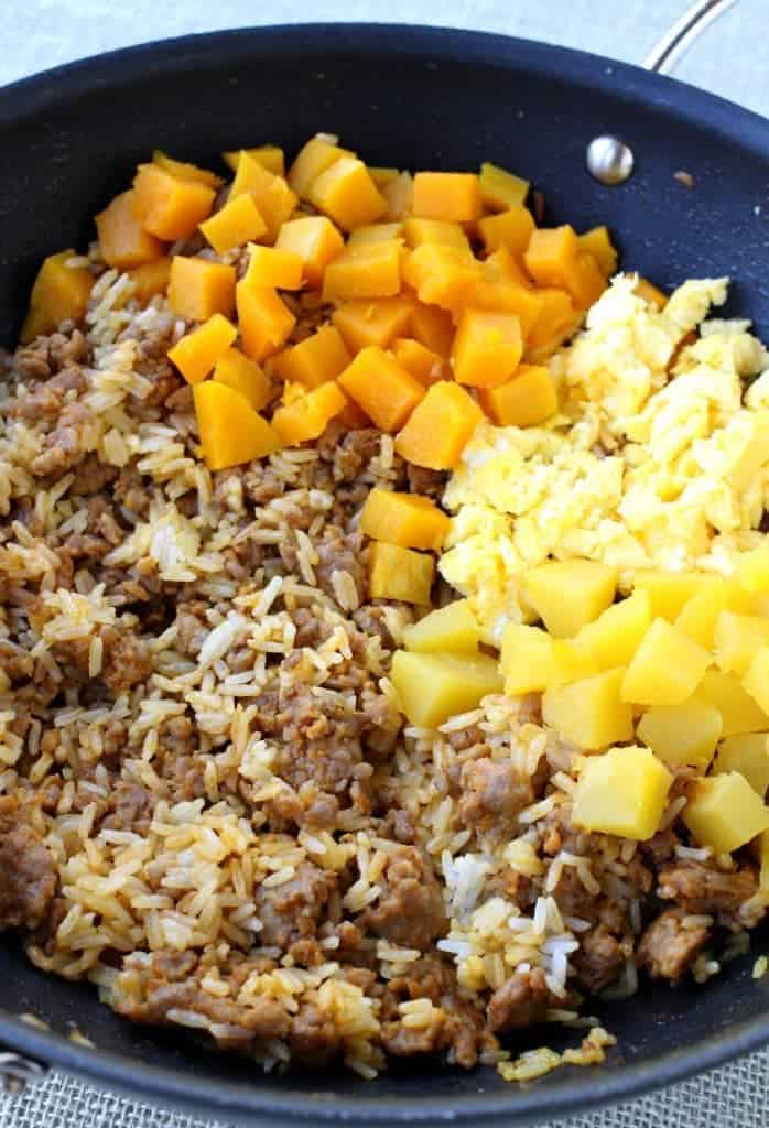 Fall Fried Rice | Perfect Fried Rice With Fall Flavors | Mantitlement