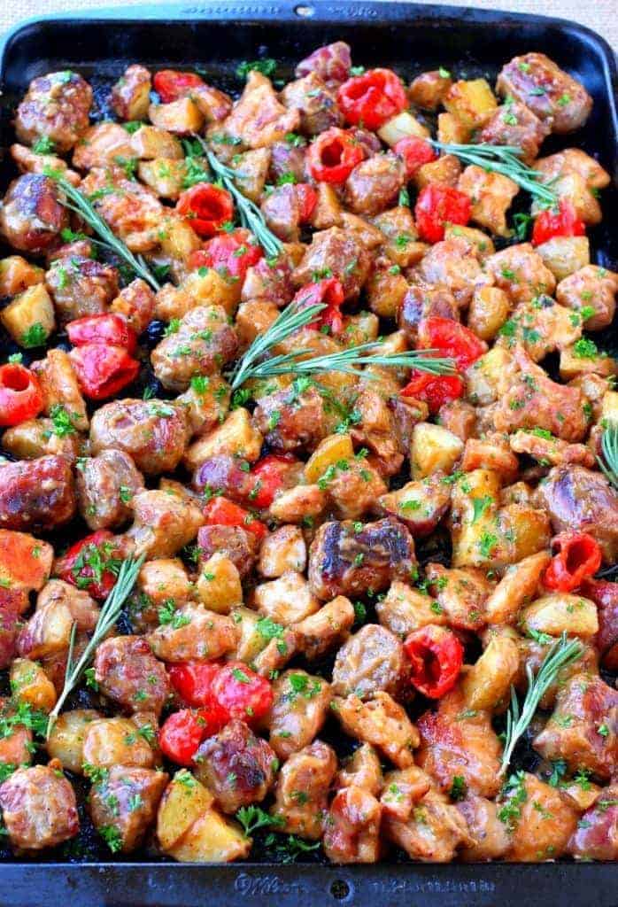 Sheet Pan Chicken Murphy | Easy Chicken & Veggie Dinner | Mantitlement