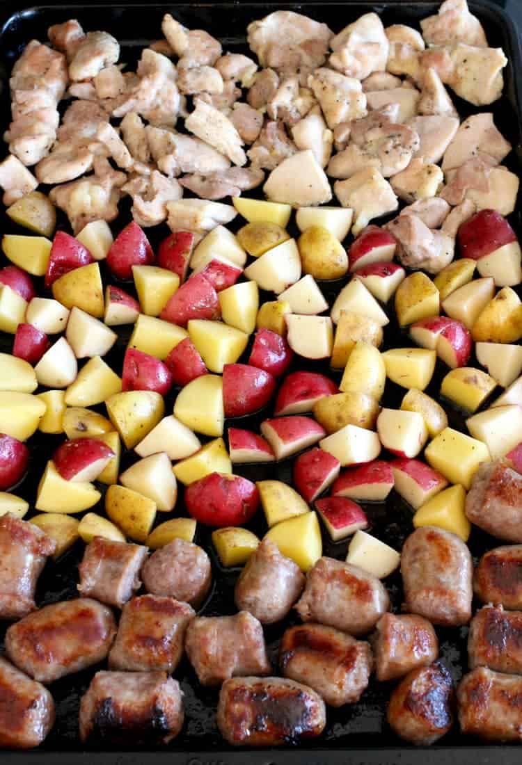 Sheet Pan Chicken Murphy | Easy Chicken & Veggie Dinner | Mantitlement