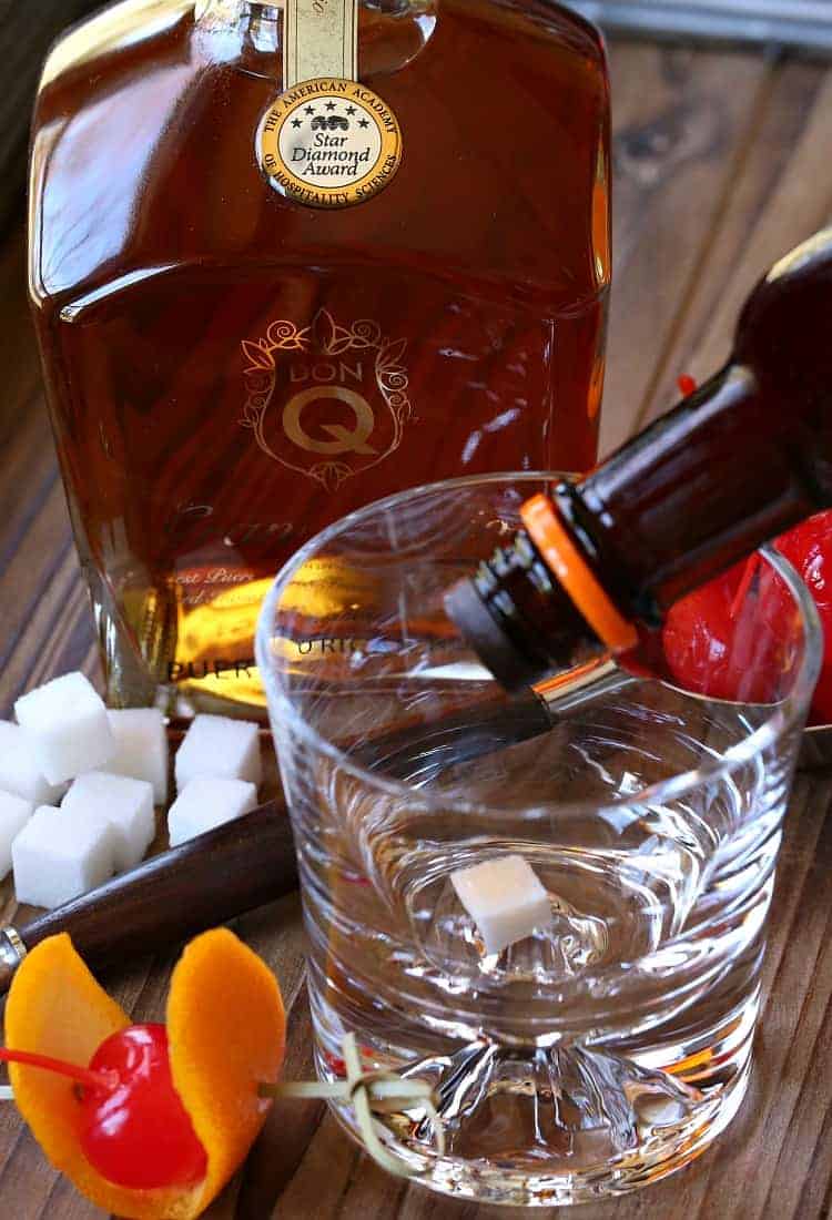 Rum Old Fashioned Cocktail | A Twist On An Old Fashioned | Mantitlement