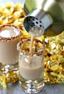 Chocolate Toffee Crunch Shot | Easy Holiday Shot Recipe for New Years!