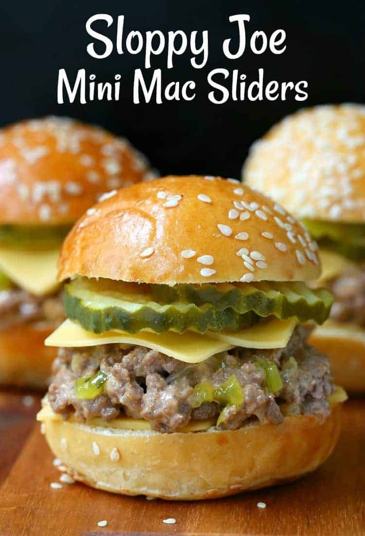 Big Mac Sliders | Ground Beef Slider Recipe | Mantitlement
