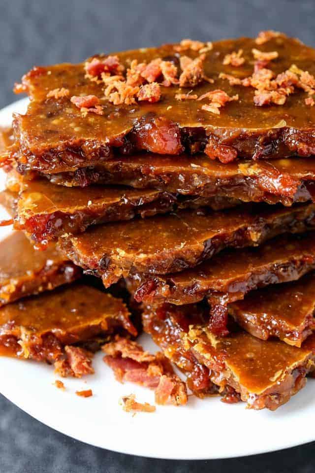 Easy Bourbon Bacon Brittle | Mantitlement