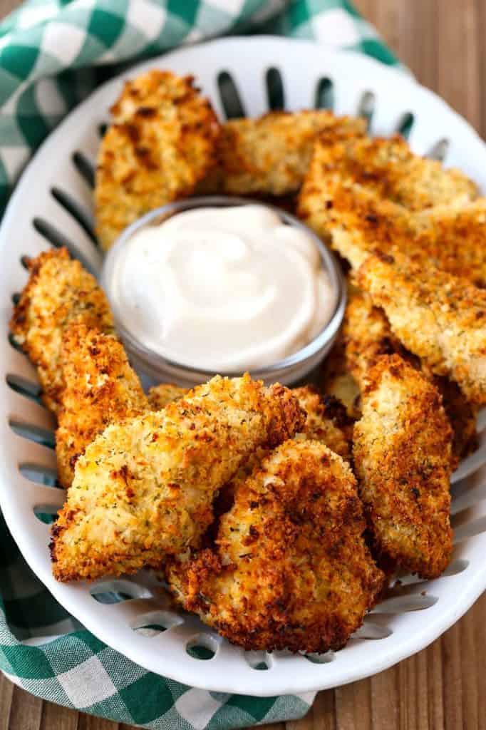 Air Fryer Ranch Chicken Nuggets - Mantitlement
