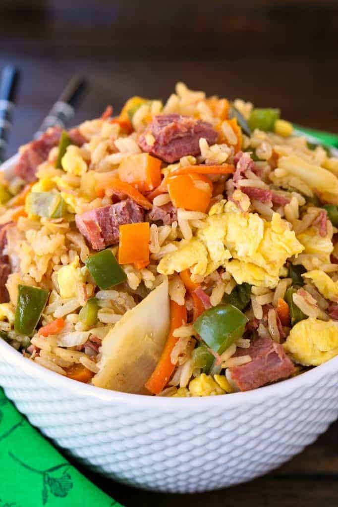 Corned Beef and Cabbage Fried Rice | Mantitlement