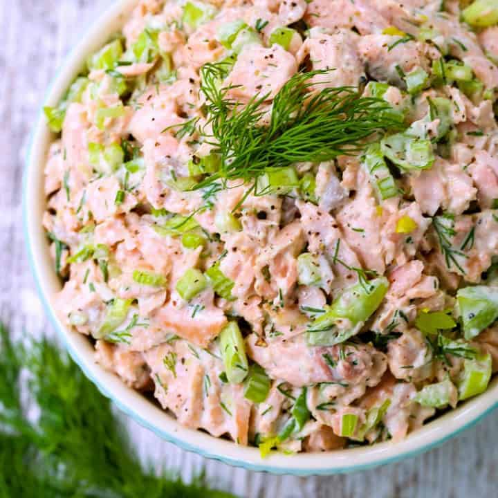Easy Salmon Cracker Spread Recipe | Easy Appetizer | Mantitlement
