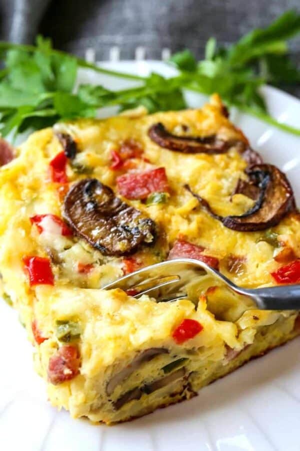 Western Hash Brown Breakfast Casserole | Mantitlement