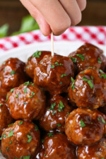 BBQ Party Meatballs | Mantitlement