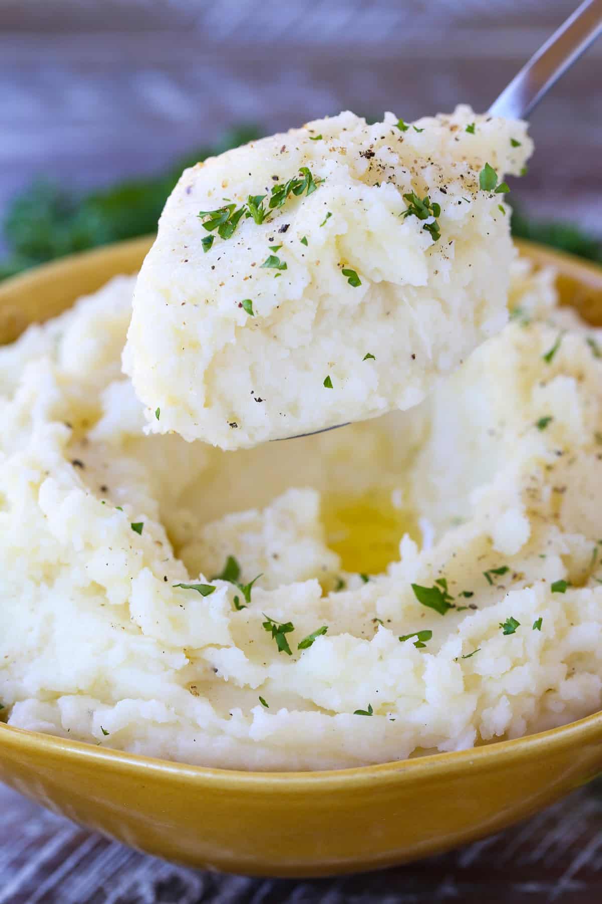 Fluffy Mashed Potatoes Mantitlement
