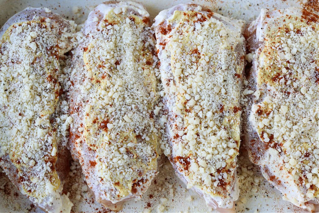 Baked Parmesan Crusted Chicken | Mantitlement