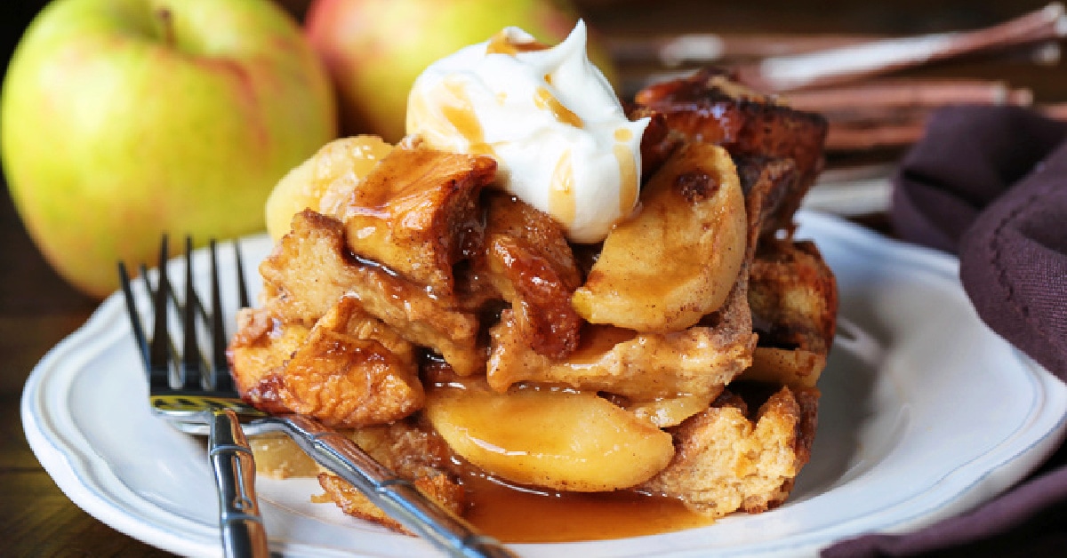 Apple Bread Pudding | Mantitlement