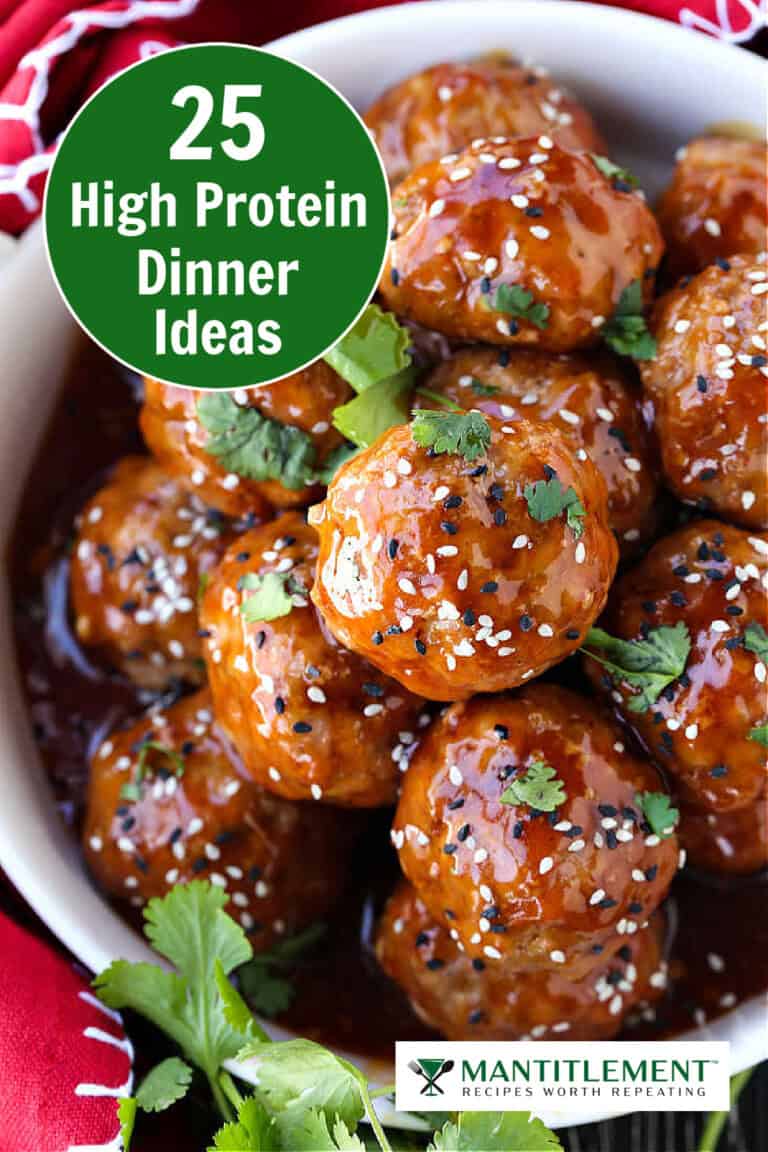 High Protein Dinner Ideas | Mantitlement