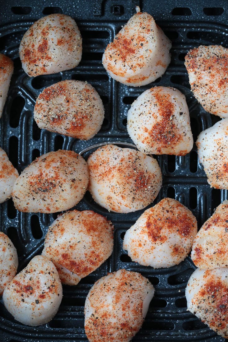 Air Fryer Scallops | Mantitlement