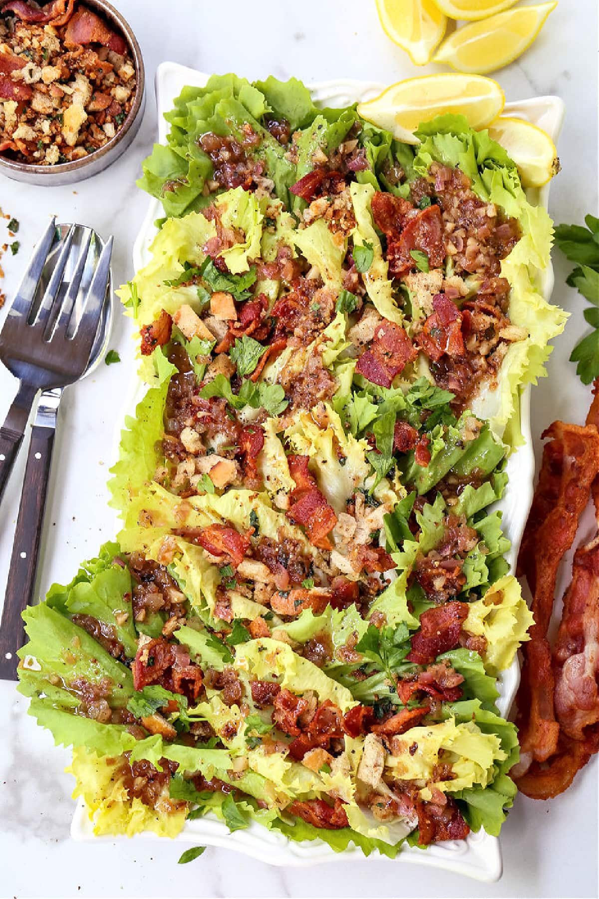 Escarole Salad Recipe | Mantitlement