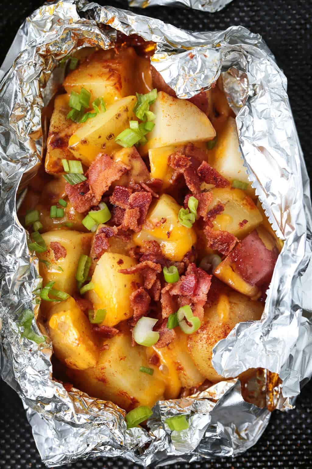 Campfire Potatoes - Mantitlement
