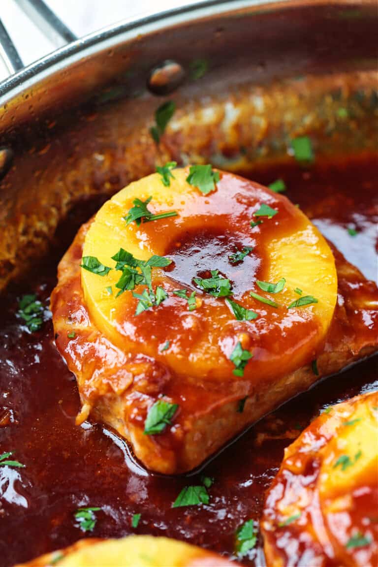 Hawaiian Pork Chops - Mantitlement