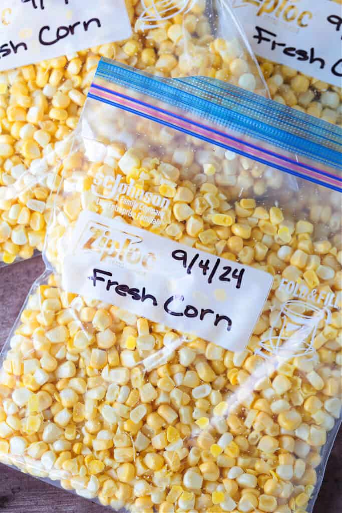 How To Freeze Corn On The Cob Without Blanching | Mantitlement