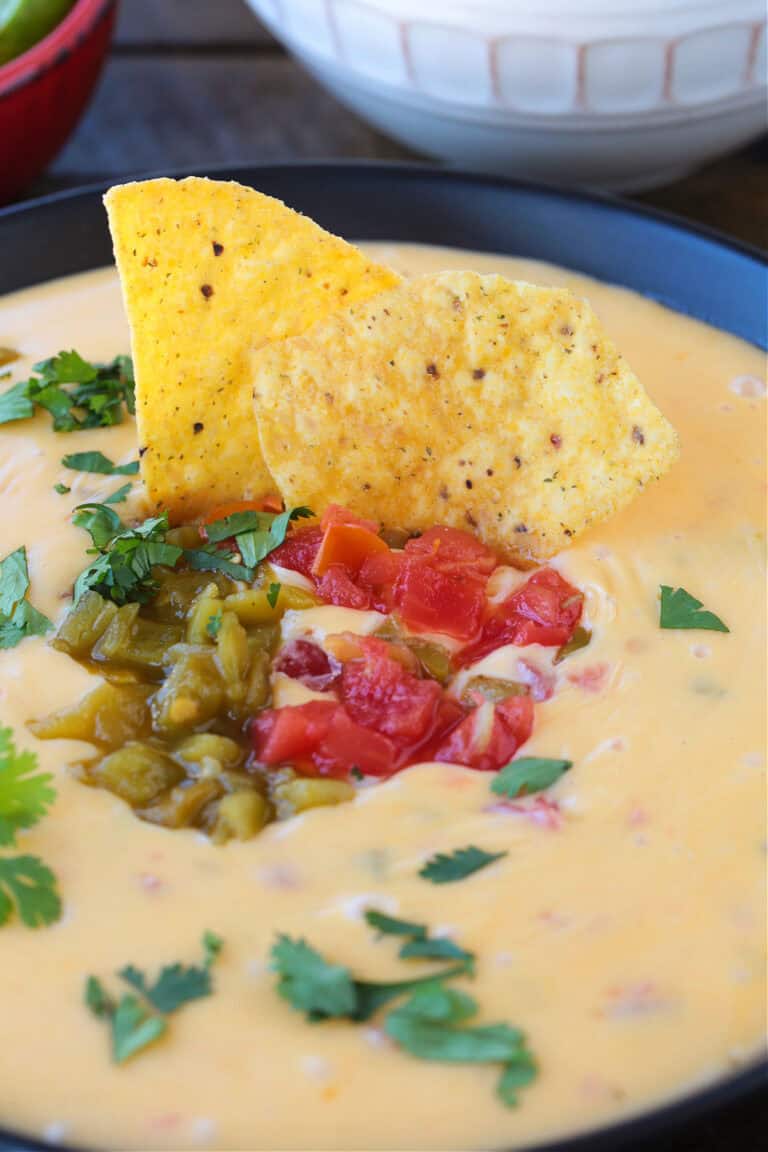 Slow Cooker Queso - Mantitlement