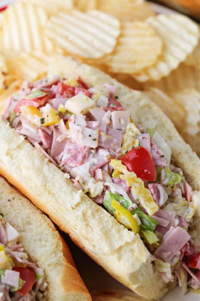 Chopped Italian Sub - Mantitlement
