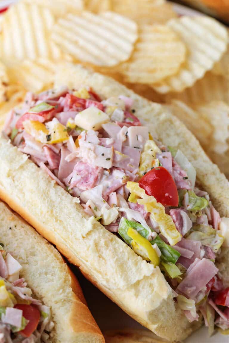 Chopped Italian Sub - Mantitlement