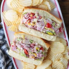 Chopped Italian Sub - Mantitlement