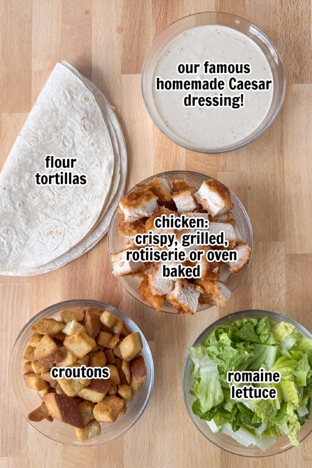 Chicken Caesar Wrap | Mantitlement