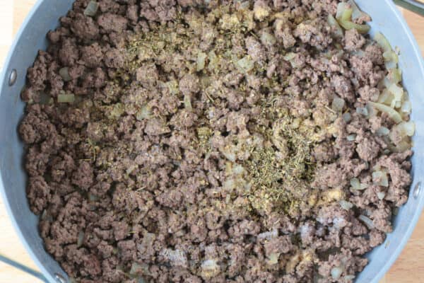 Spinach and Beef Orzo | Mantitlement